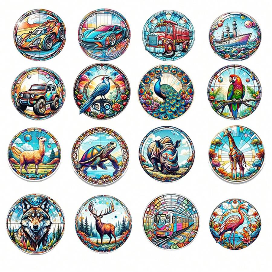 BY-19+24-1 Packs Graffiti Collection Cross-Border Cartoon Game Stickers ...