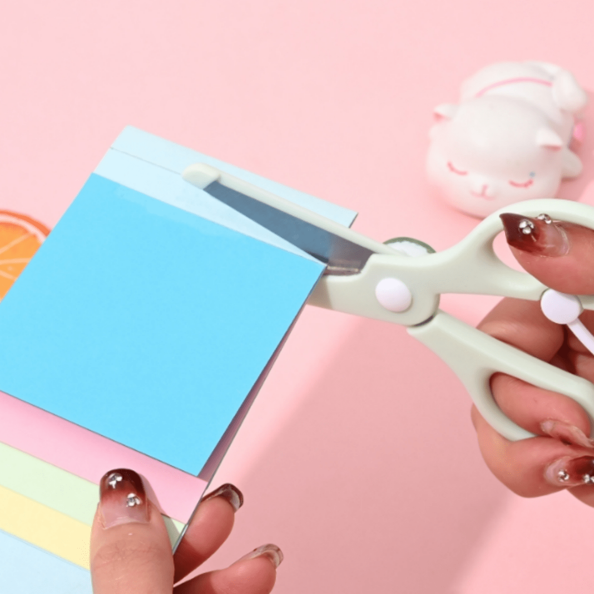 Cute Cartoon Effortless Scissors, Safety Student Scissors, Craft ...