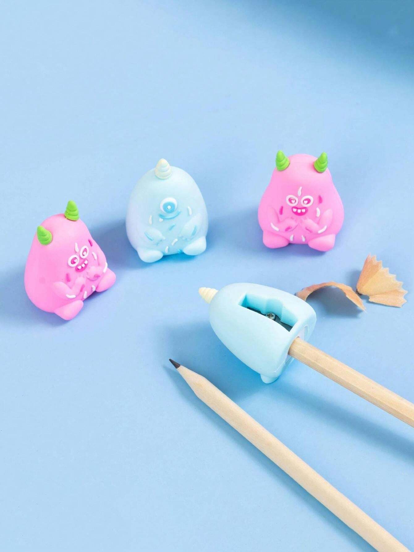 1pc/2pcs/3pcs Creative Astronaut Manual Mini Cartoon Pencil Sharpener ...