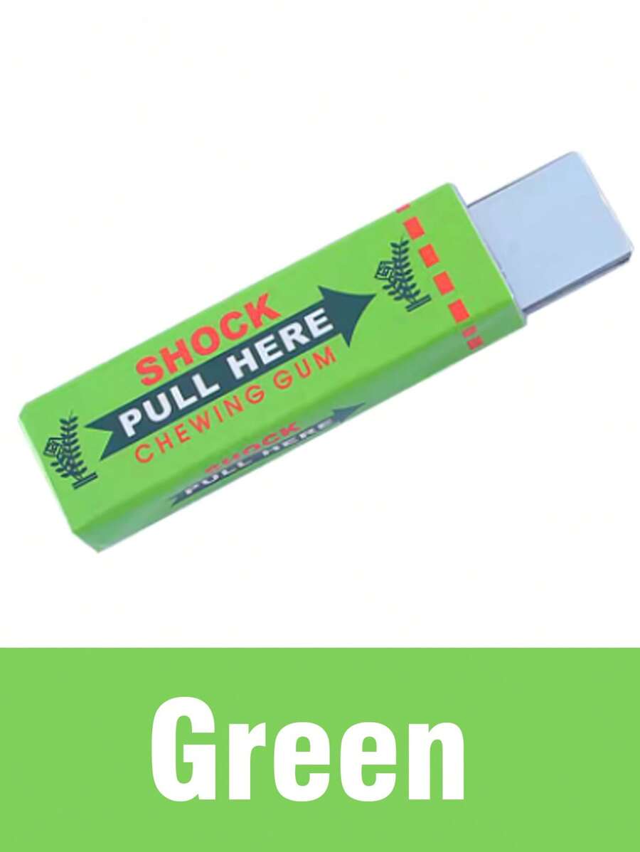 1pc Electric Chewing Gum, Electric Shock Prank Toys, Charged Chewing ...