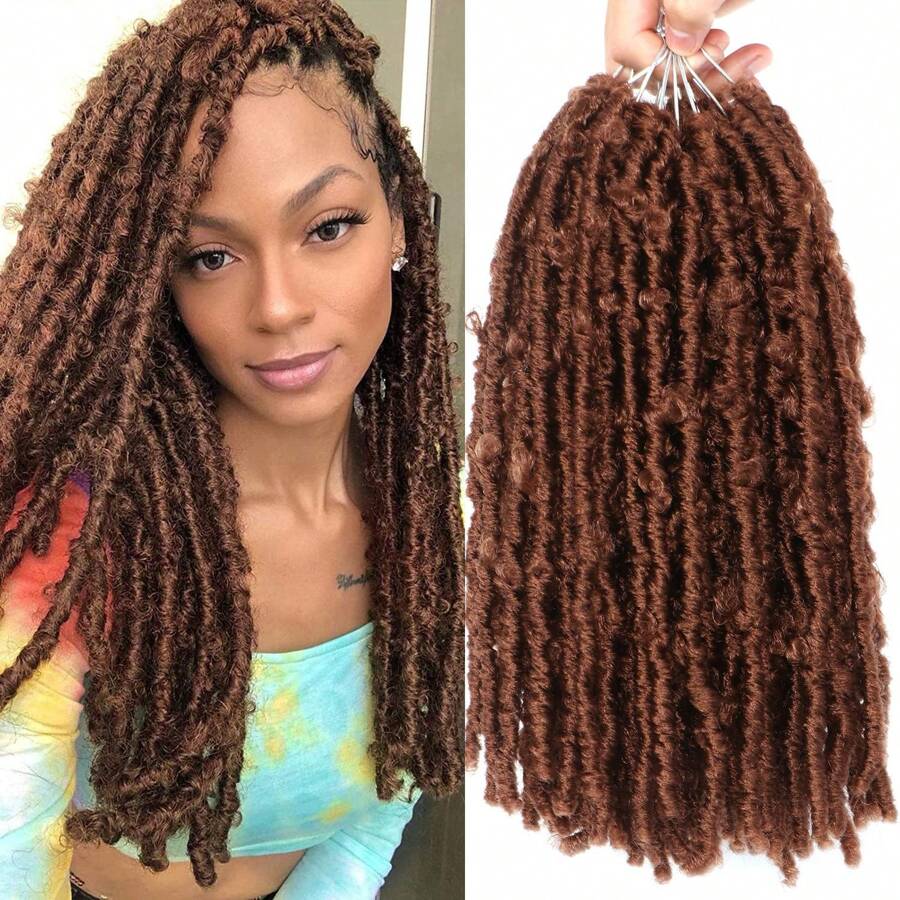 Butterfly Locs Crochet Hair 10/12/14 Inch, 1/6 Pack Pre Looped Crochet ...