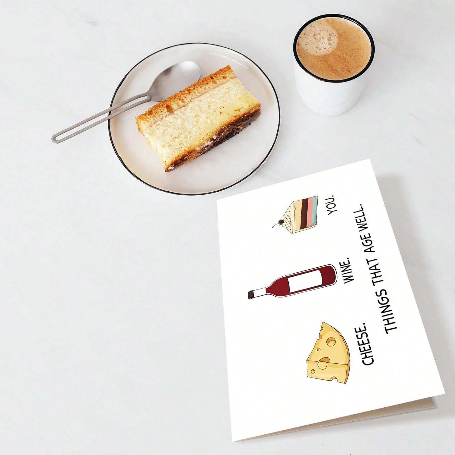 Hilarious Birthday Card For Men Women Funny Getting Older Birthday