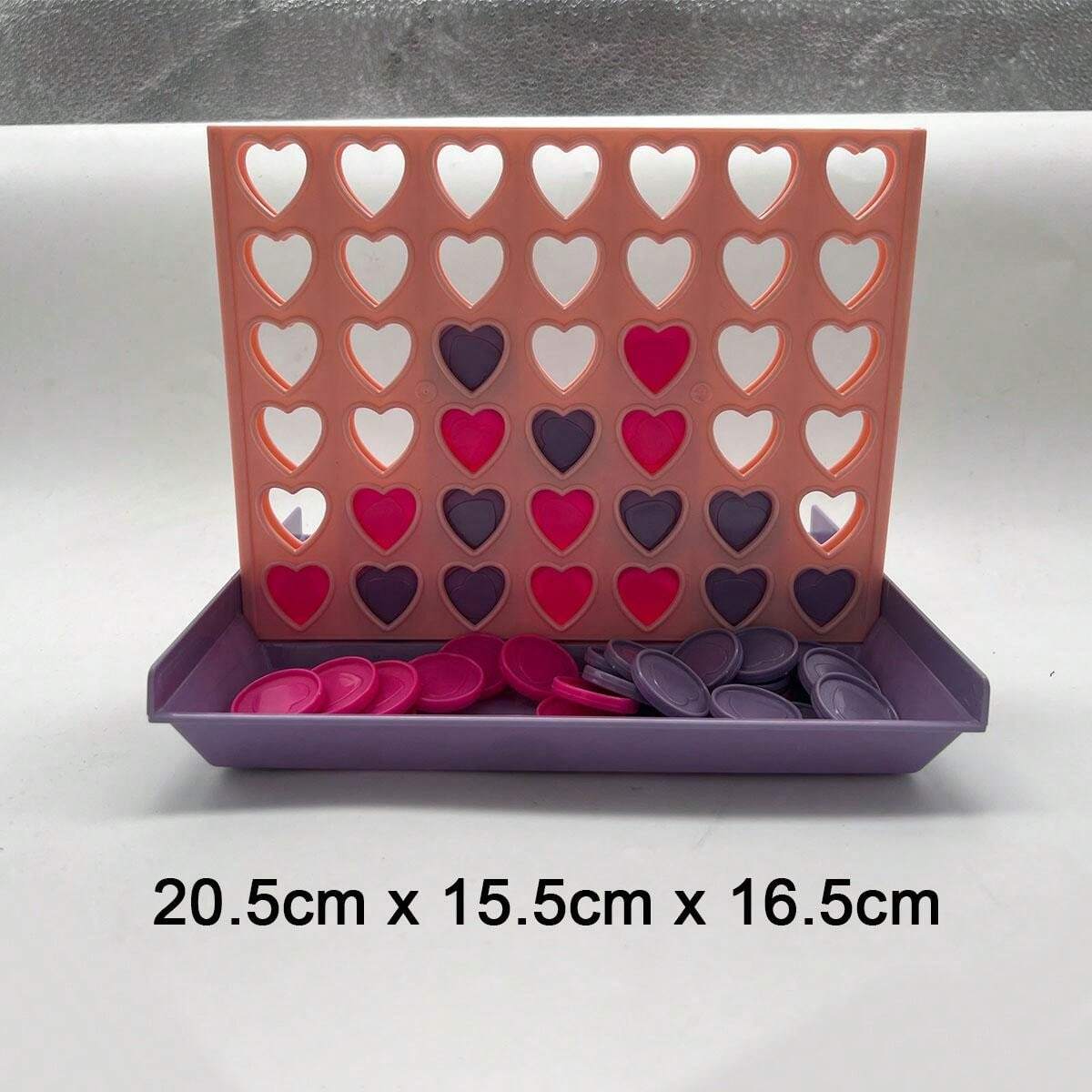 Jeu 4 en ligne en forme de cœur, jeux de plateau classiques, jeux ...