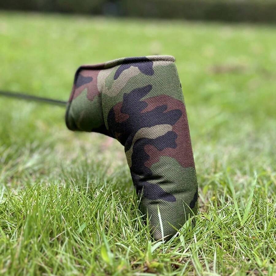 Golf Putter Covers With Embroidery Design - Blade Putter Headcovers For ...