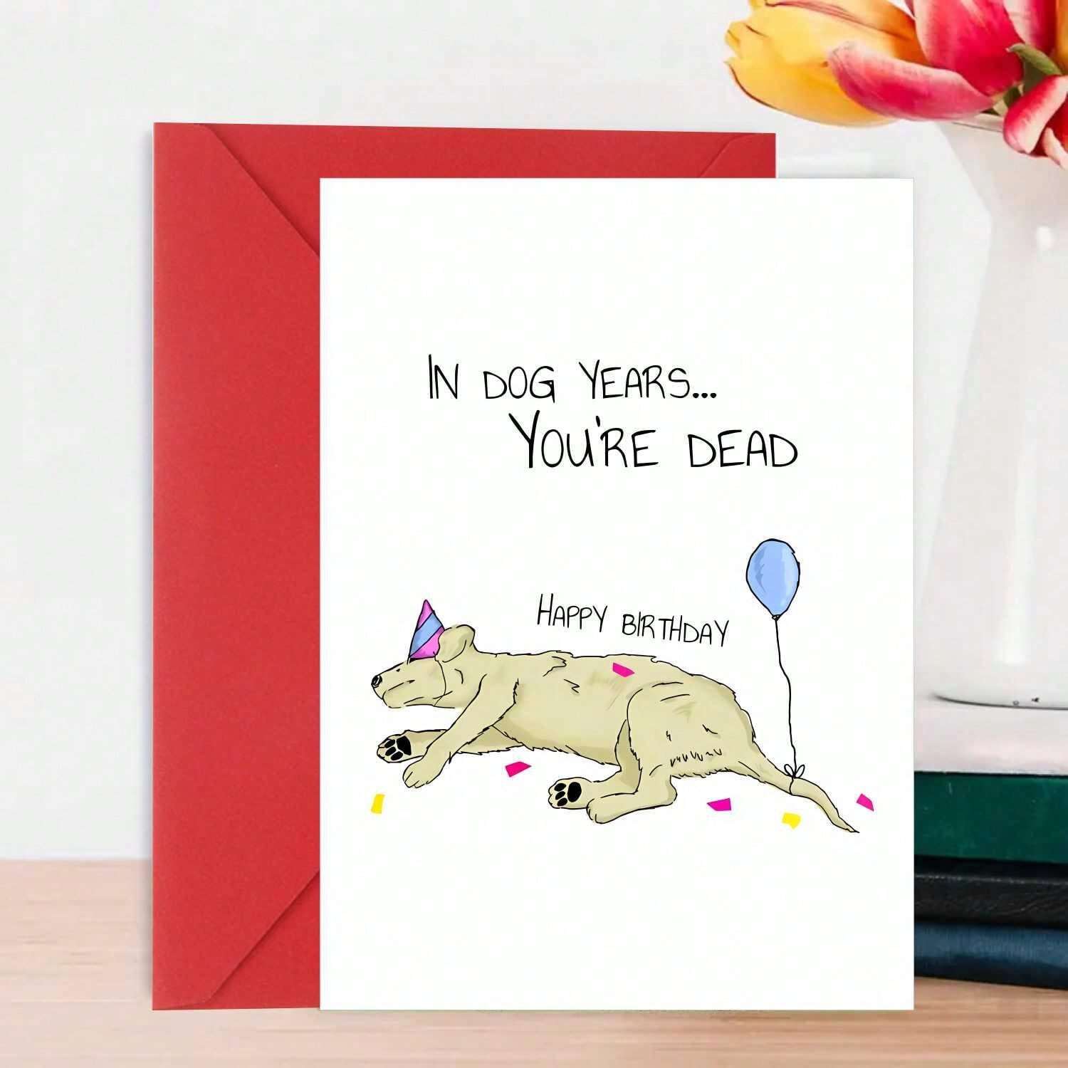 30th, 40th, 50th, 60th Birthday Card For Him, Her, Mom, Dad - Funny Elderly Design For Birthday ...