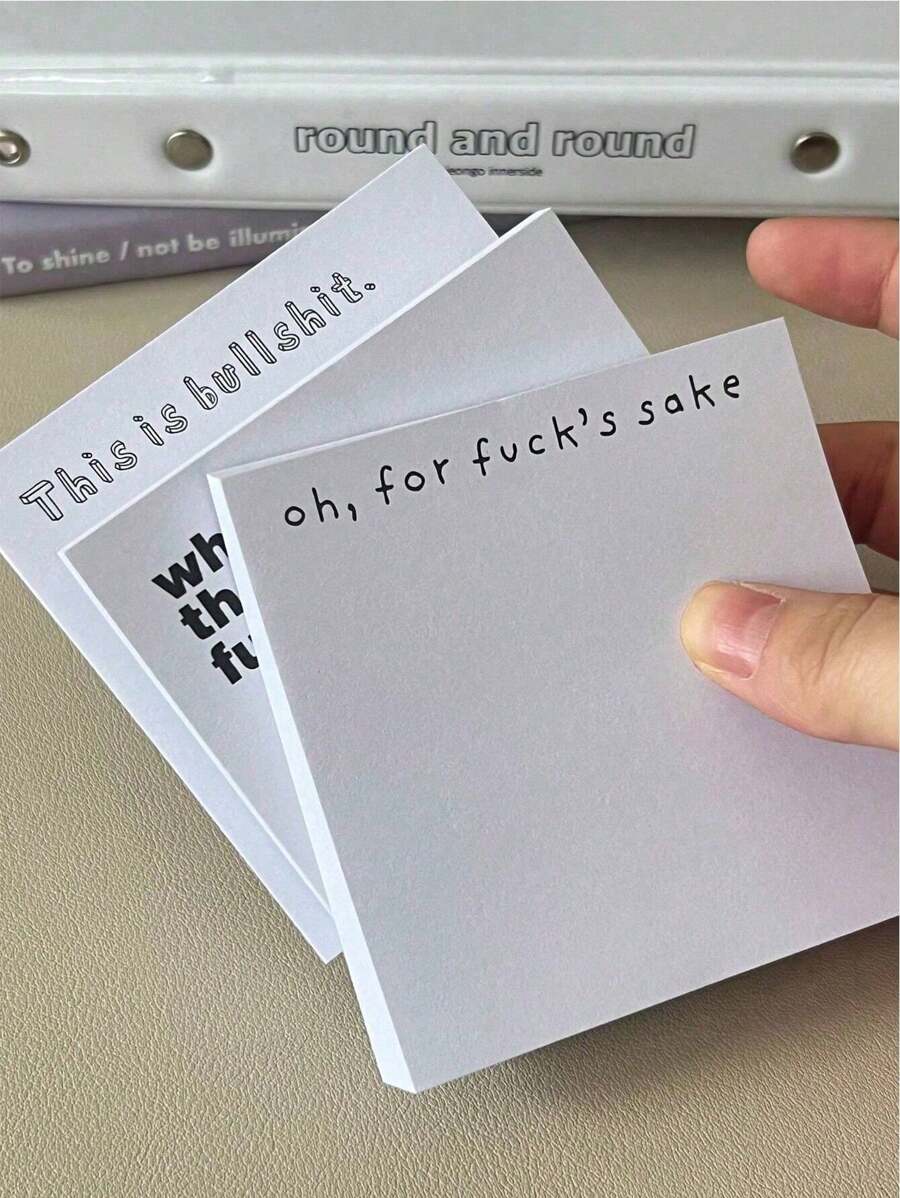 50pcs/Pack Cute Sticky Notes For Memos, Notes, Study And Daily Use ...