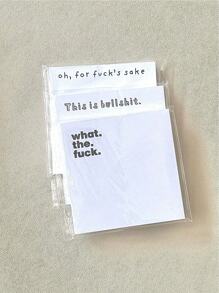 50pcs/Pack Cute Sticky Notes For Memos, Notes, Study And Daily Use ...