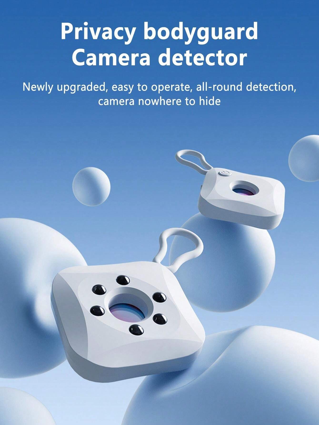 Mini Smart Charging Camera Detector, Infrared Scan Device For Hotel Anti-Spying Monitoring ...