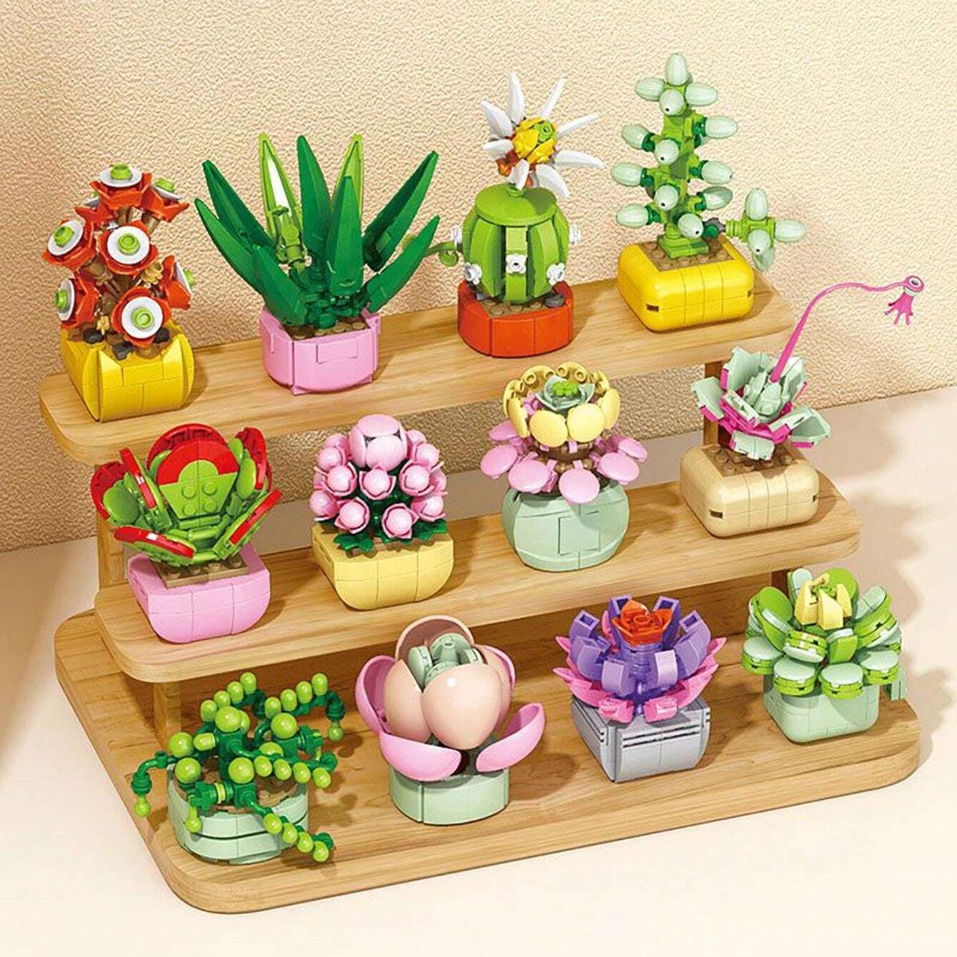 [2024 New] Lele Brothers Flower Arrangement Master Building Block ...