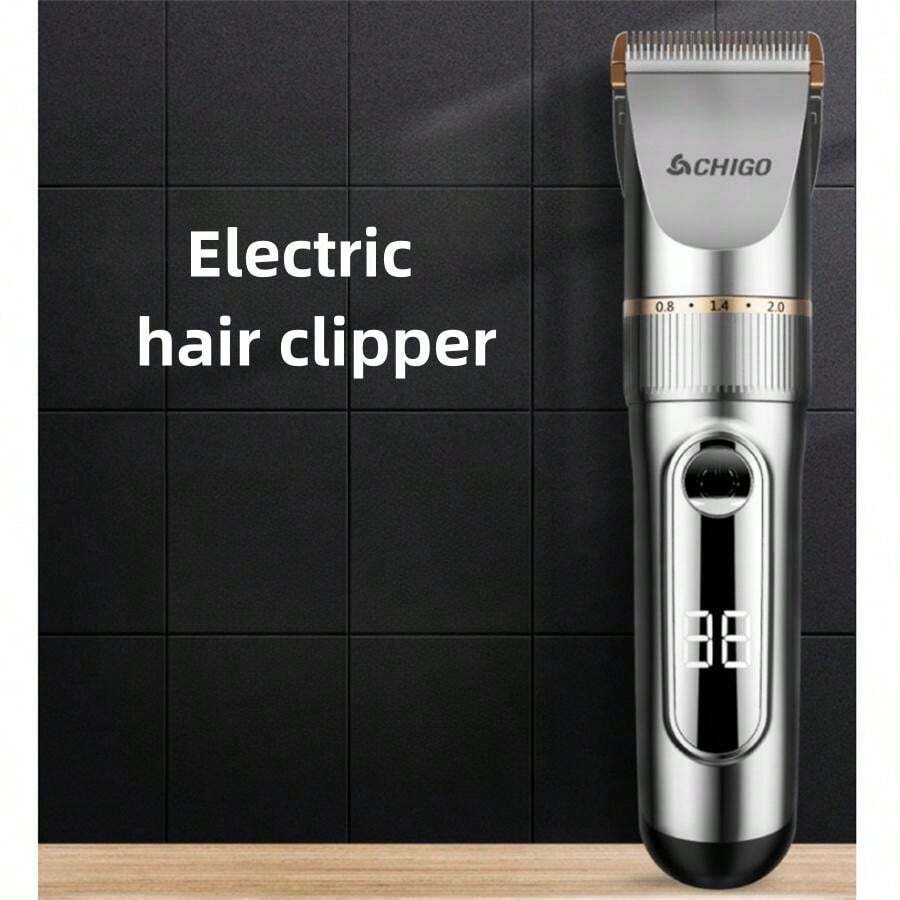 New Portable Electric Hair Clipper, Cordless Rechargeable Hair Trimmer ...