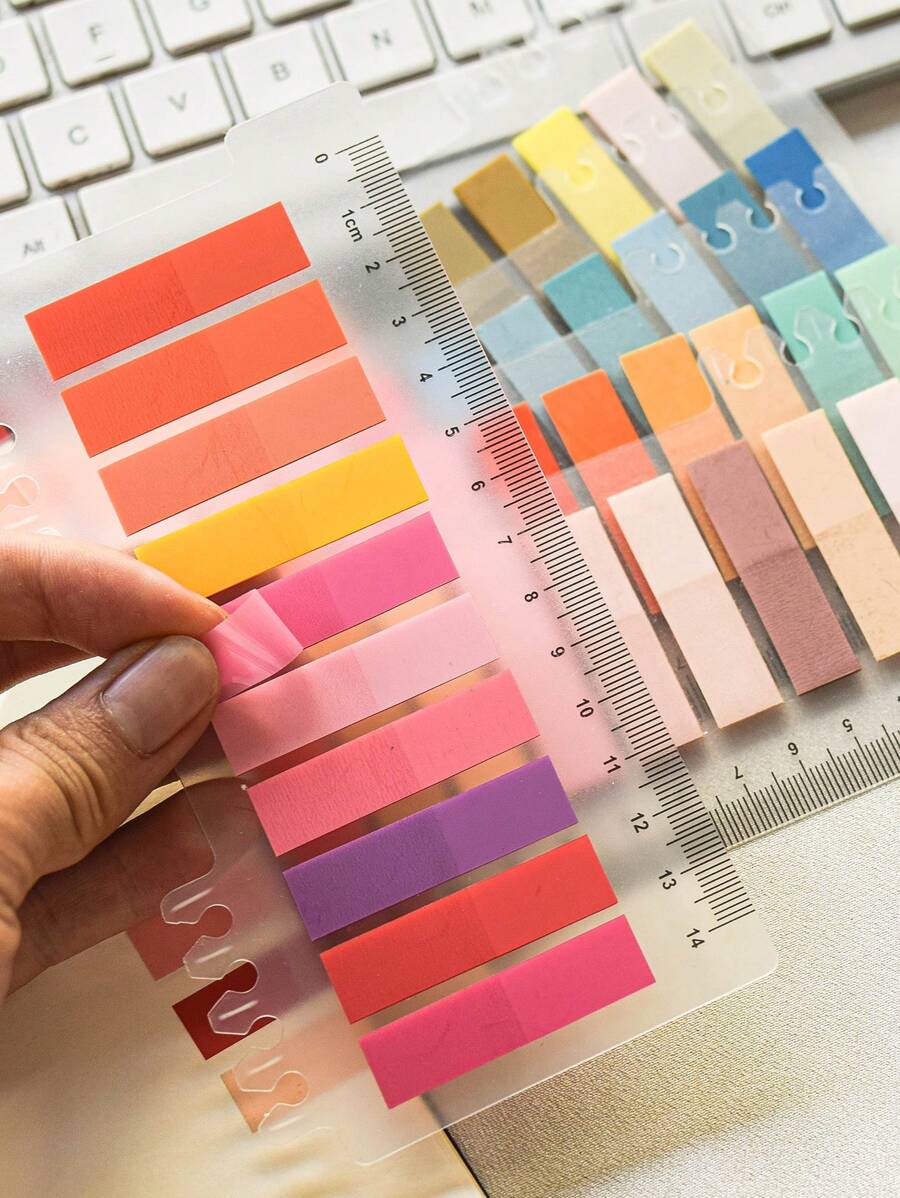 1000 Sticky Note Notes A Total Of 5 Styles A Package Of Translucent PET ...