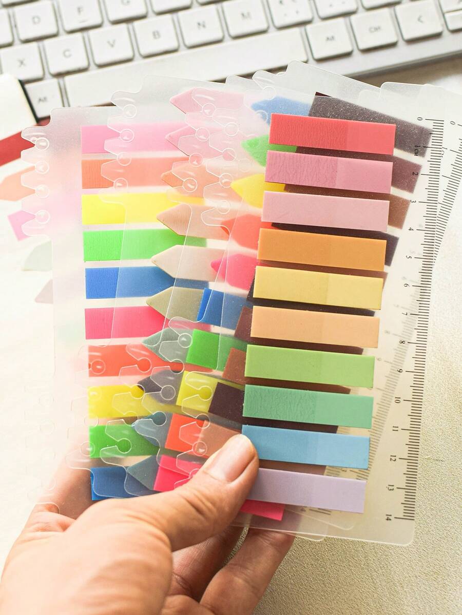 1000 Sticky Note Notes A Total Of 5 Styles A Package Of Translucent PET ...