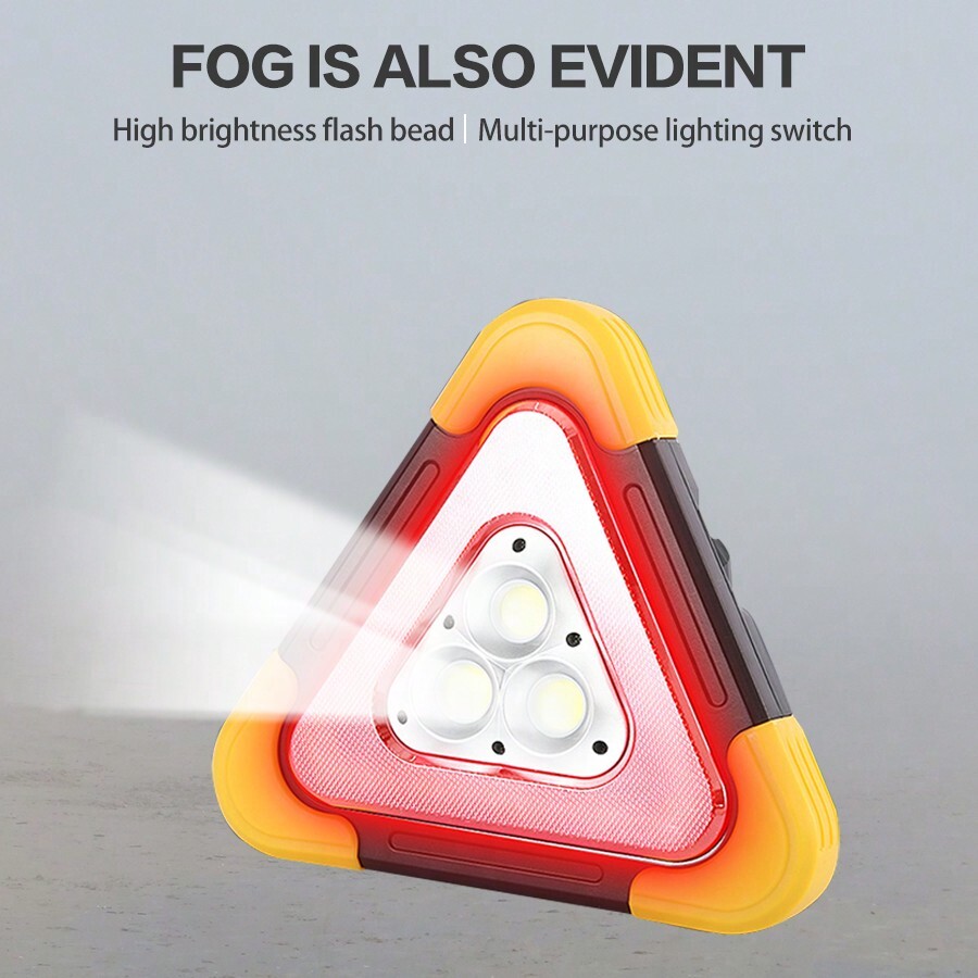 1 PC Triangle Warning Light, Emergency Failure Light, Multi-Function ...