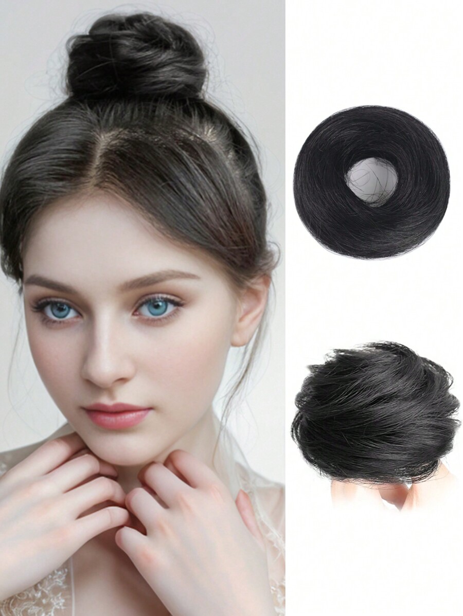 Synthetic Hair Bun Buns Ponytails Hairpieces Plaits Donuts Hair ...