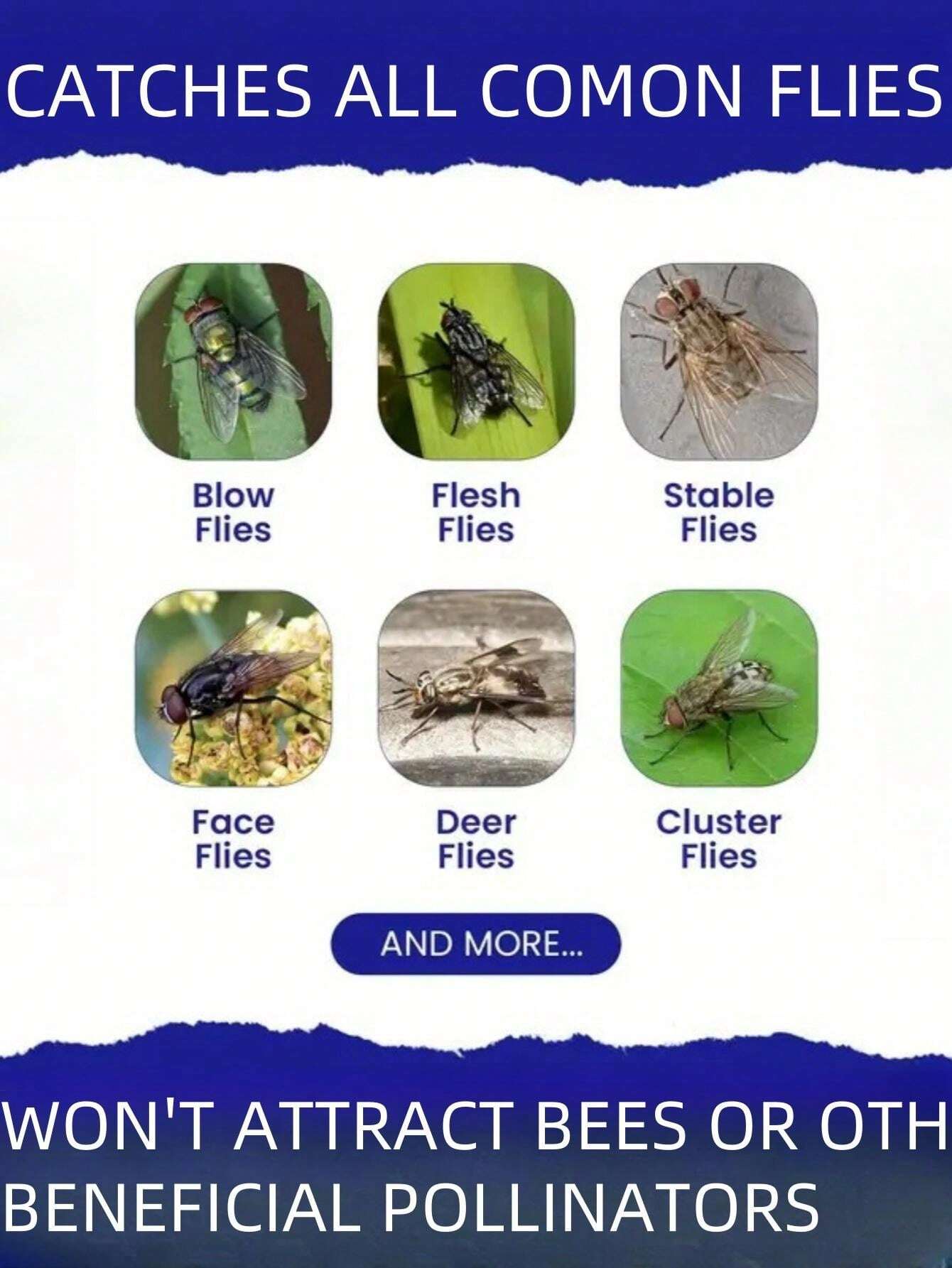 Blue Hanging Fly Trap Fly Cage Fly Cage Fly Bag Fly Trap Fly Trap Fly ...