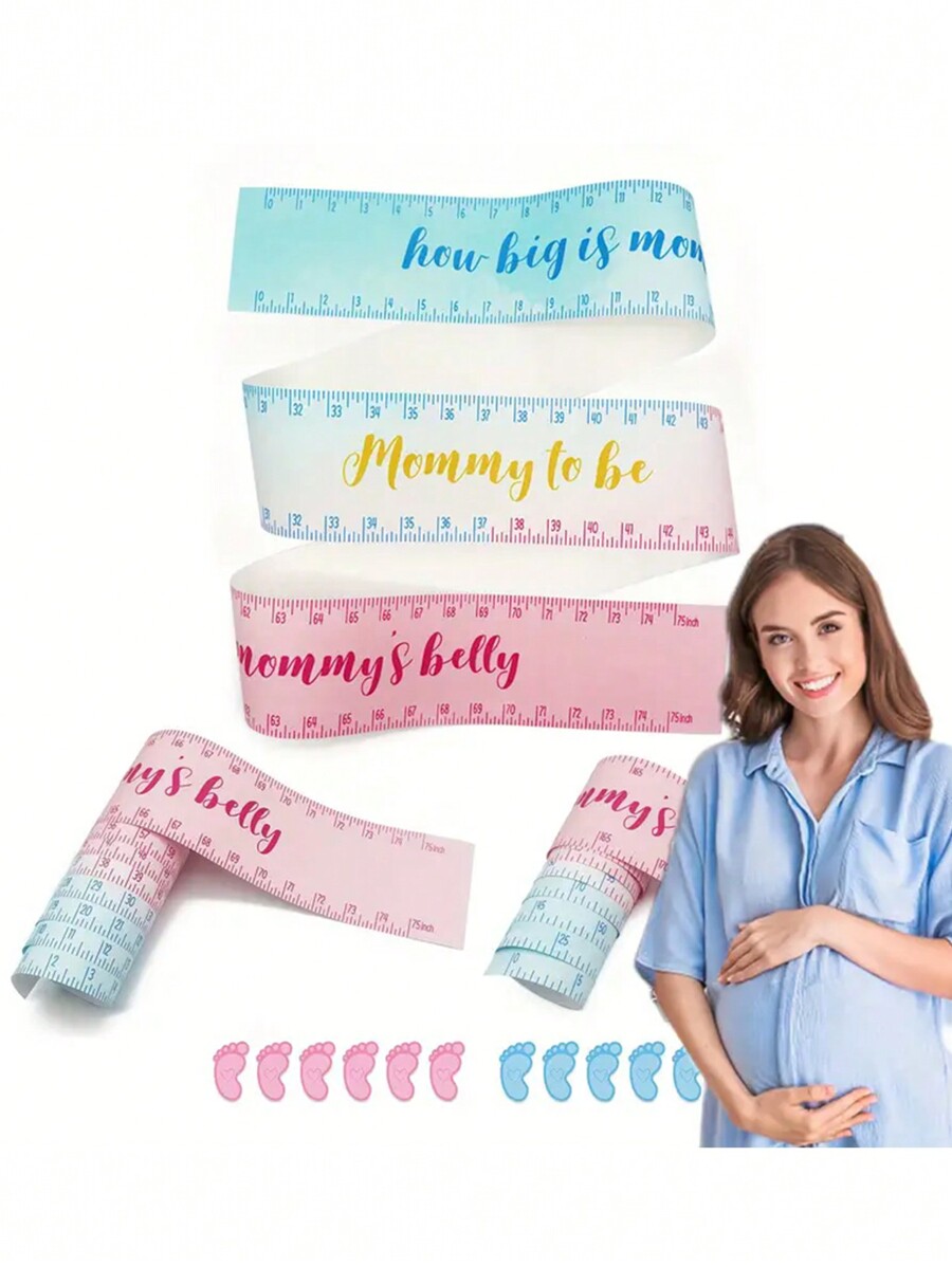 Mommys Belly Measurement Game Set - 12 Exciting Guessing Cards ...