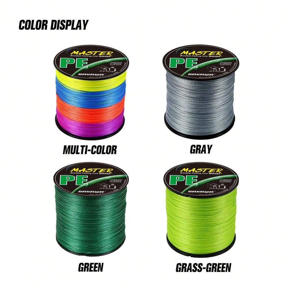 Linha de Pesca BAKAWA X9 de 9 Fios Trançados, Linha de Pesca ...