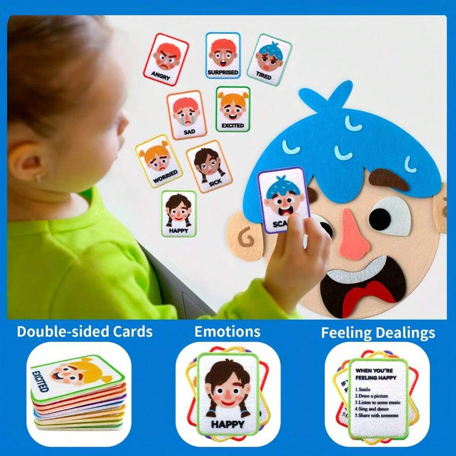Social-Emotional-Learning-Activities For Kids - Emotion-Boards Sensory ...