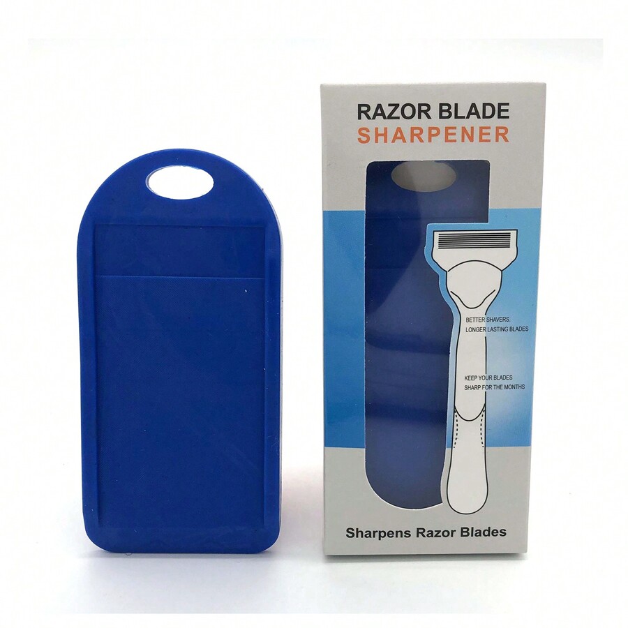 Men's Razor Blades Sharpener And Cleaner, Rubber Razor Blade Slide ...