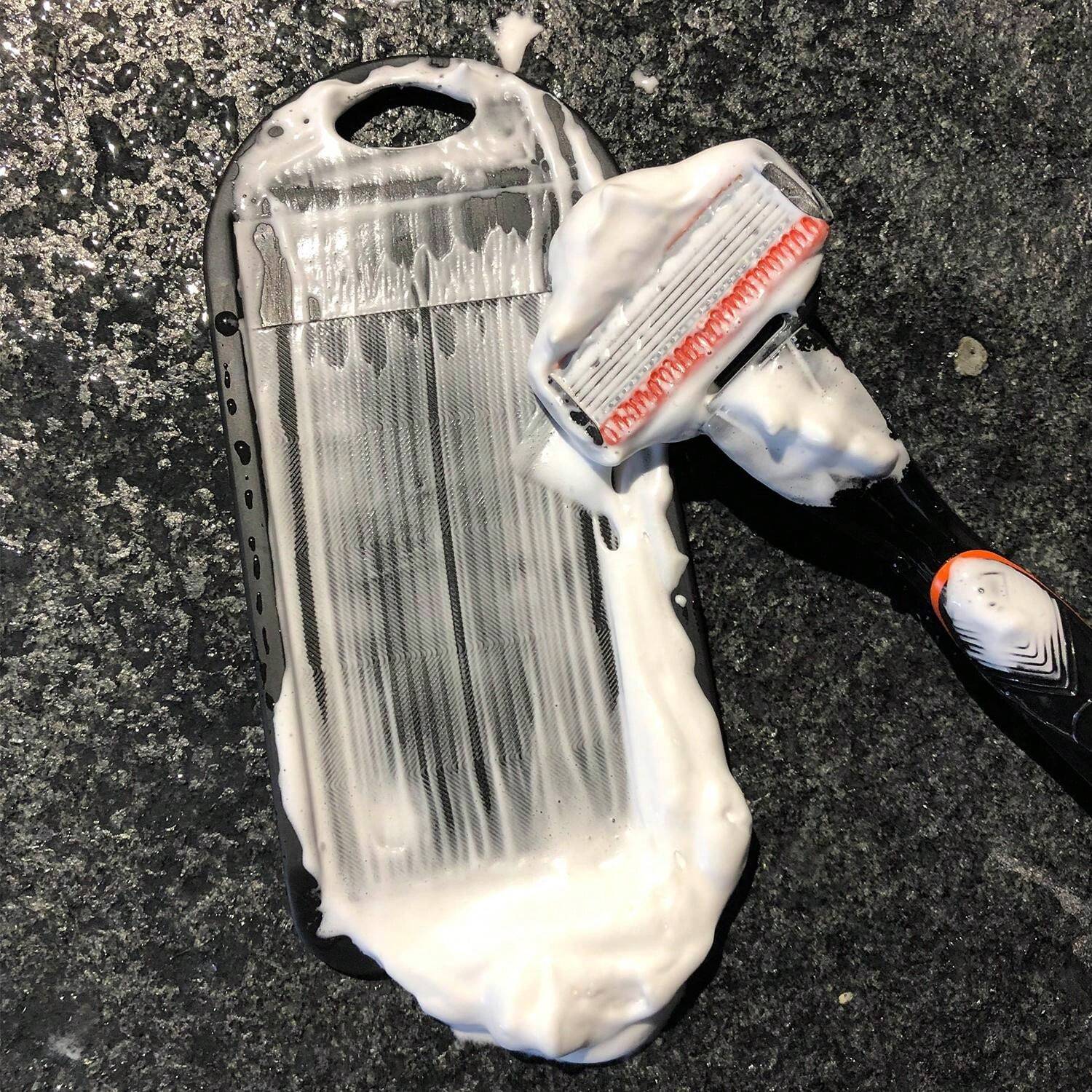 Men's Razor Blade Sharpener & Cleaner, Rubber Razor Blade Slide ...