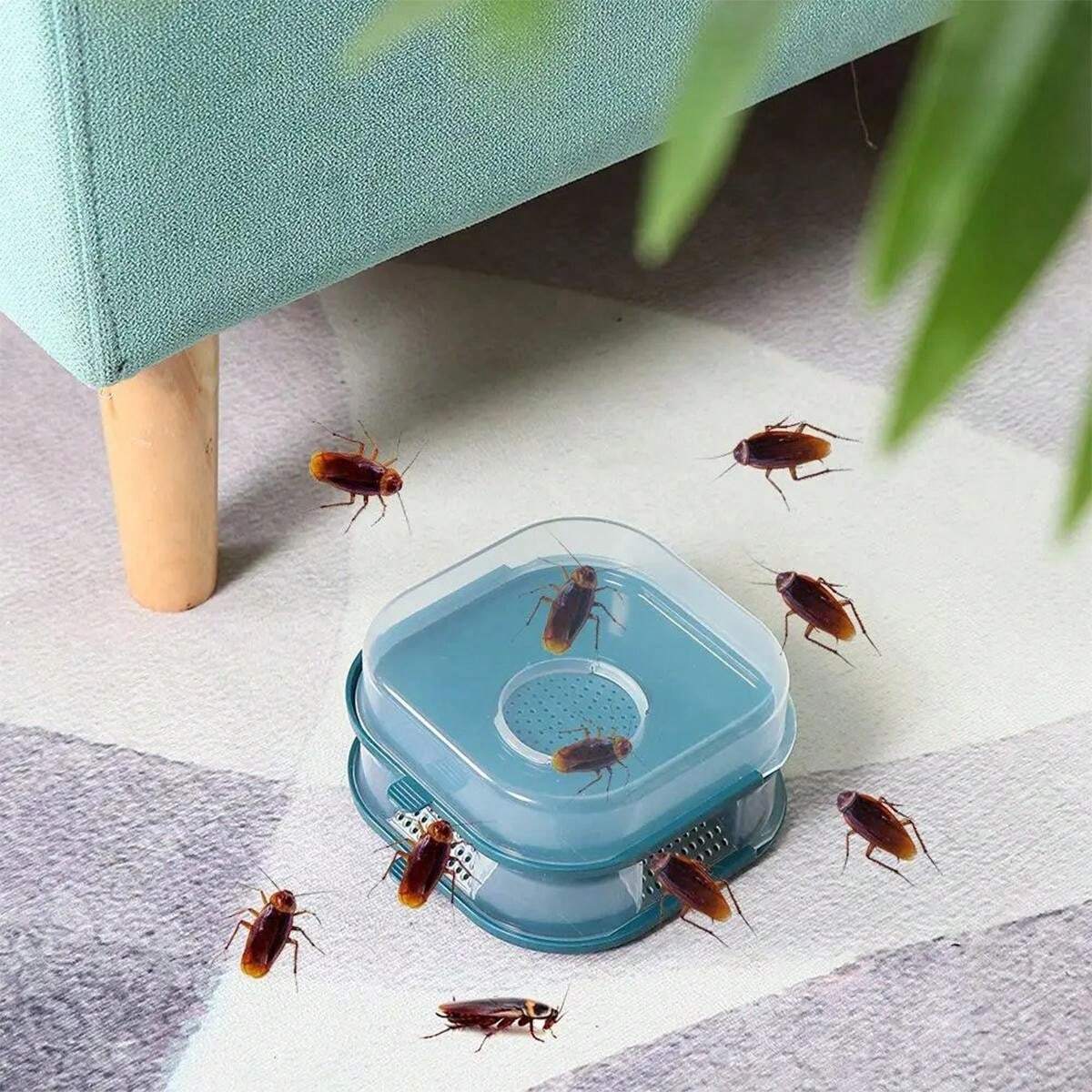 Reusable Cockroach Trap Box Household Insect Catcher Cockroach Killer ...