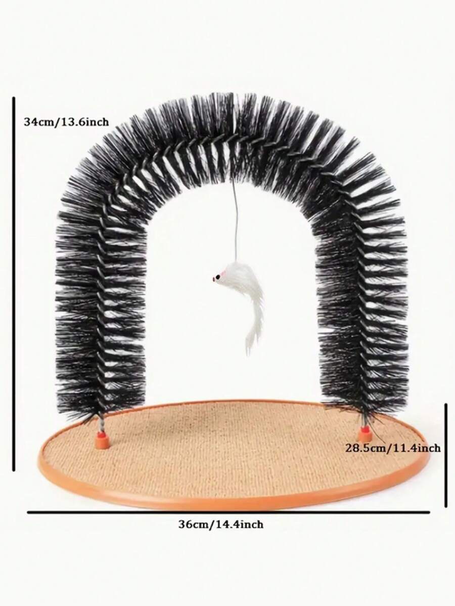 1pc Irresistible Grooming Brushes And Tickle Toys For Cats - Cat Arch ...