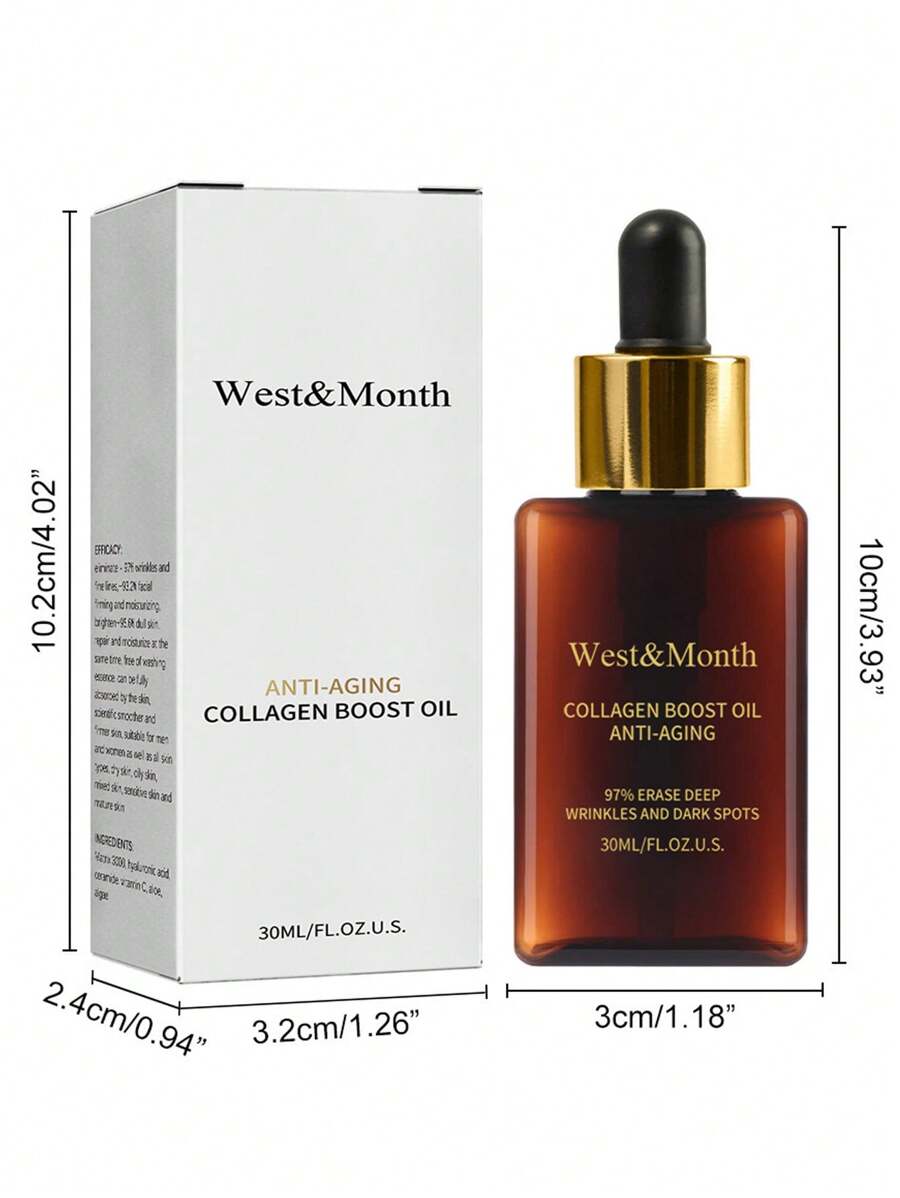 2024 New Anti-Aging Collagen Boost Oil, 97% Erase Deep Wrinkles And ...