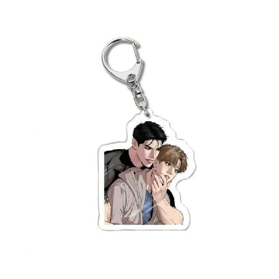 Hot Korean Manga BL Manwha Jinx Acrylic Keychain Cute Joo Jaekyung Kim ...