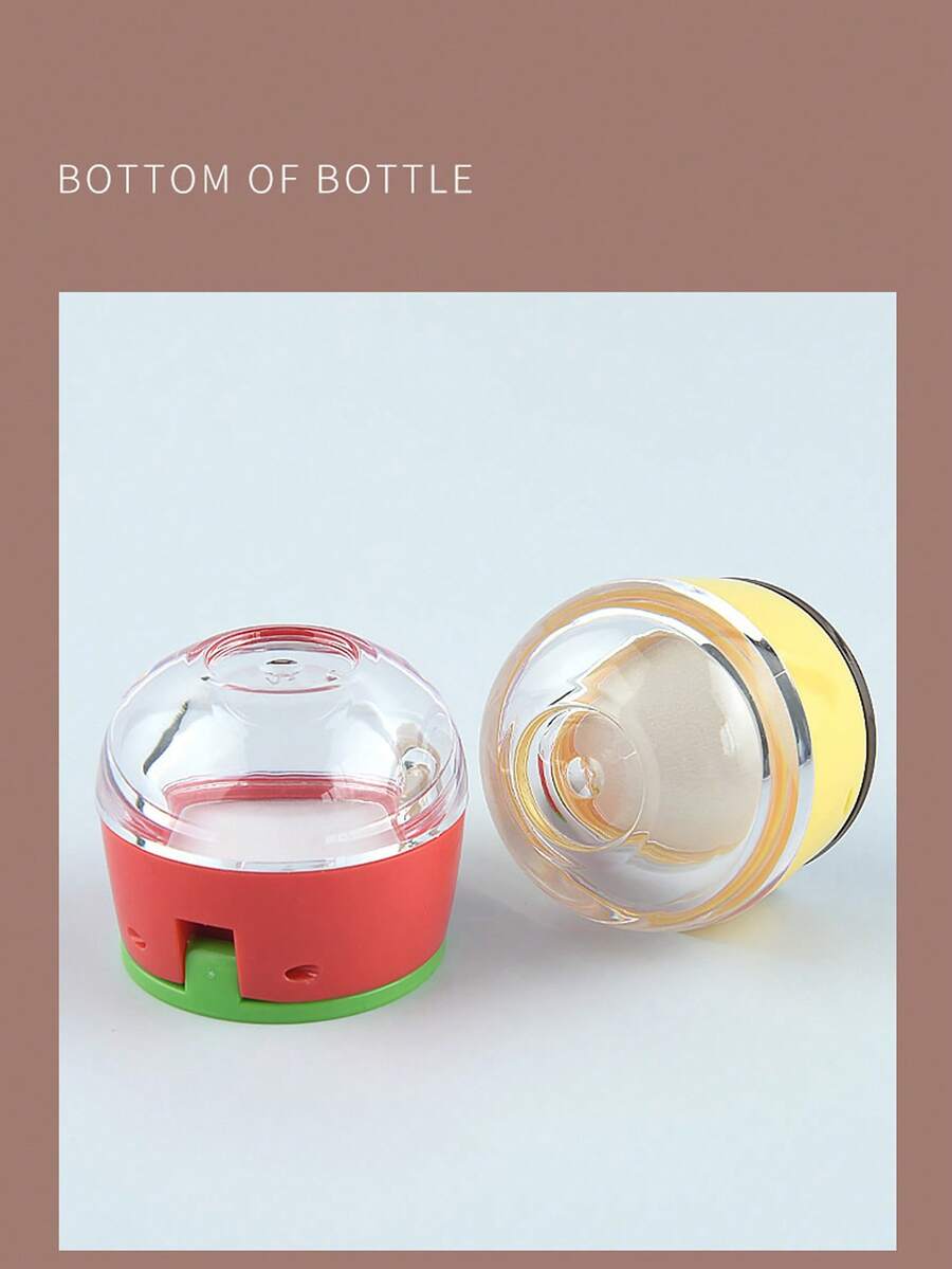 1pc 6g Cute Flip-Cap Lip Mask/Balm Jar, Lip Gloss Refillable Container ...