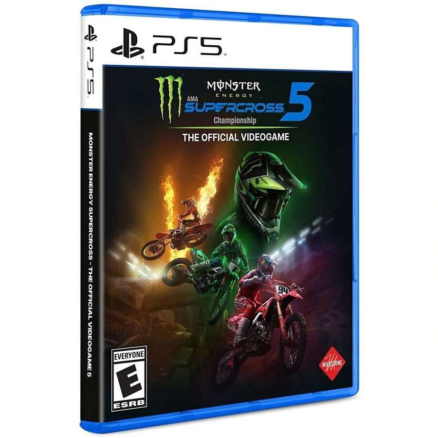 PlayStation Playstation - Monster Energy Supercross 5 For PlayStation 5 ...
