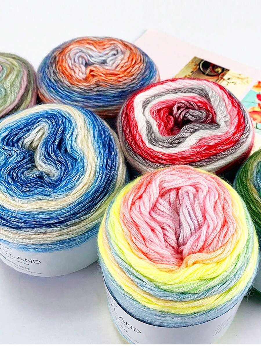 Yarn Ferris Wheel Yarn, Multicolor Yarn For Knitting, Crocheting, And ...