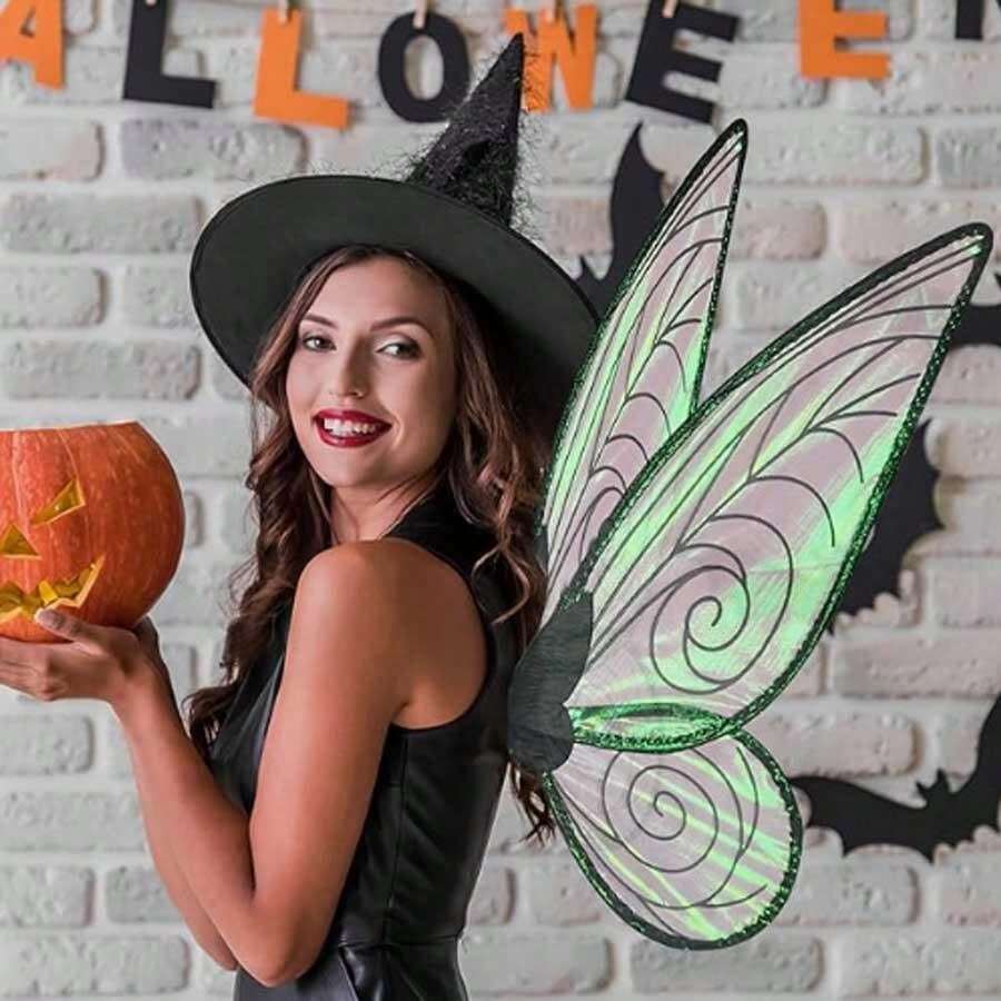 Fairy Wings Costume Set Sparkly Butterfly Fairy Angel Wings Party Like ...