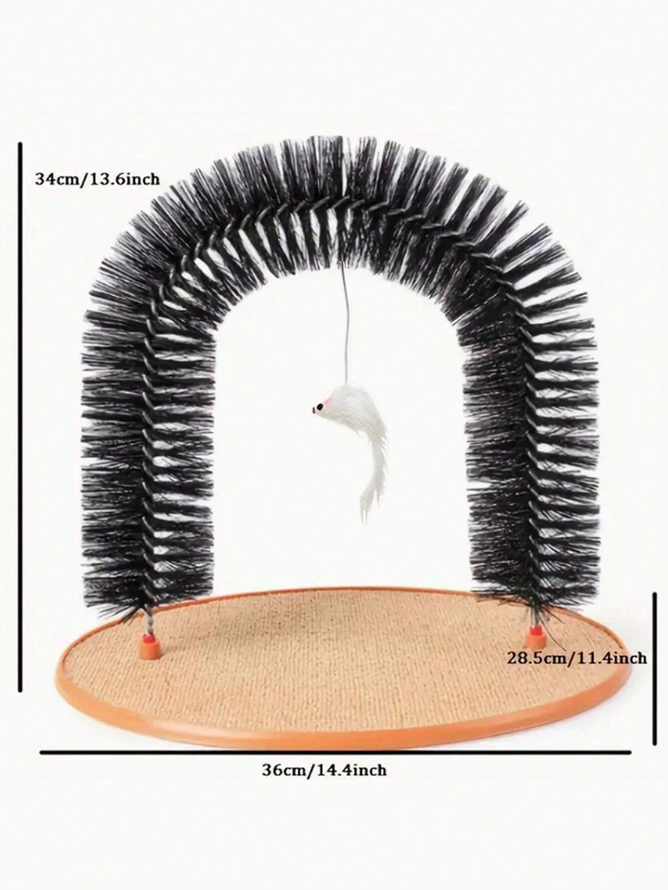 1pc Irresistible Grooming Brushes And Tickle Toys For Cats - Cat Arch ...