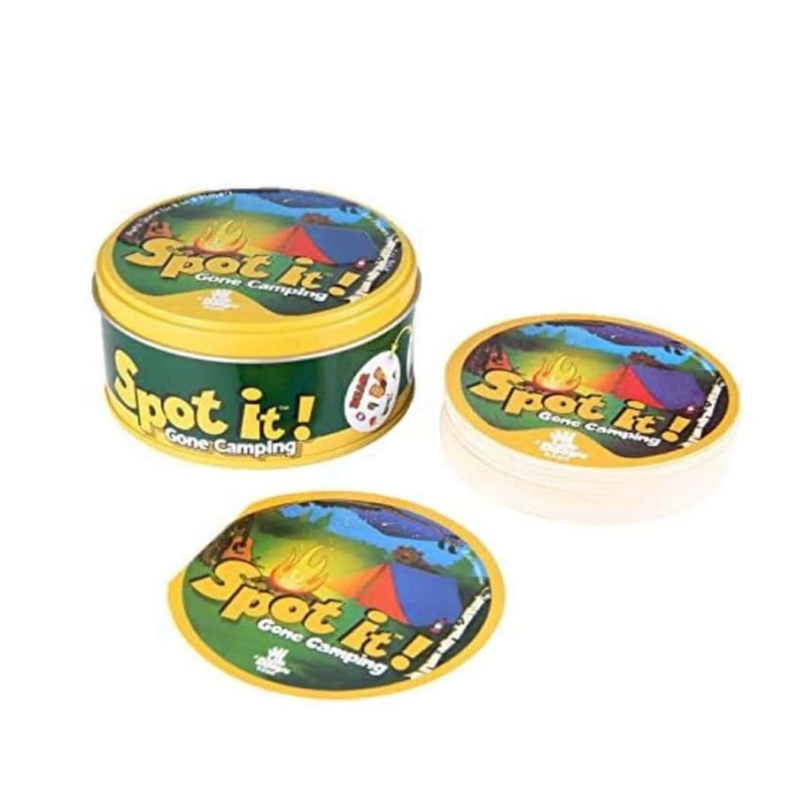 Dobble Camping Classics Card Game | Fast-Paced Symbol Matching ...