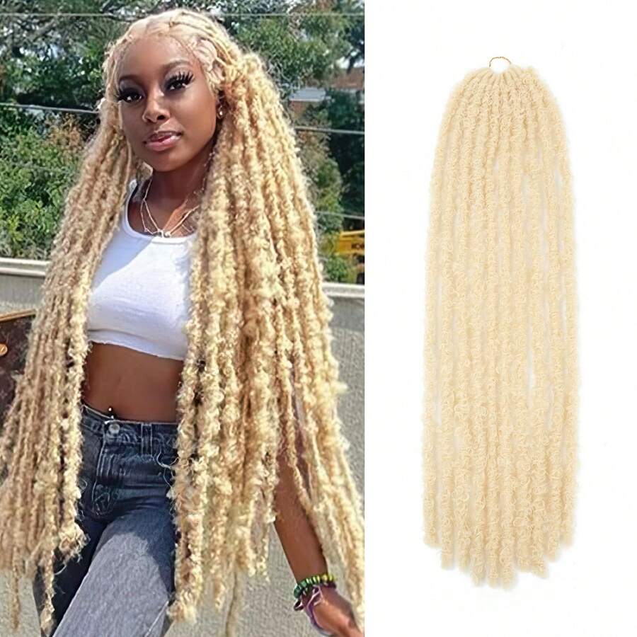 Butterfly Locs Crochet Hair Dreadlocks Meche Faux Locks Crochet Hair ...