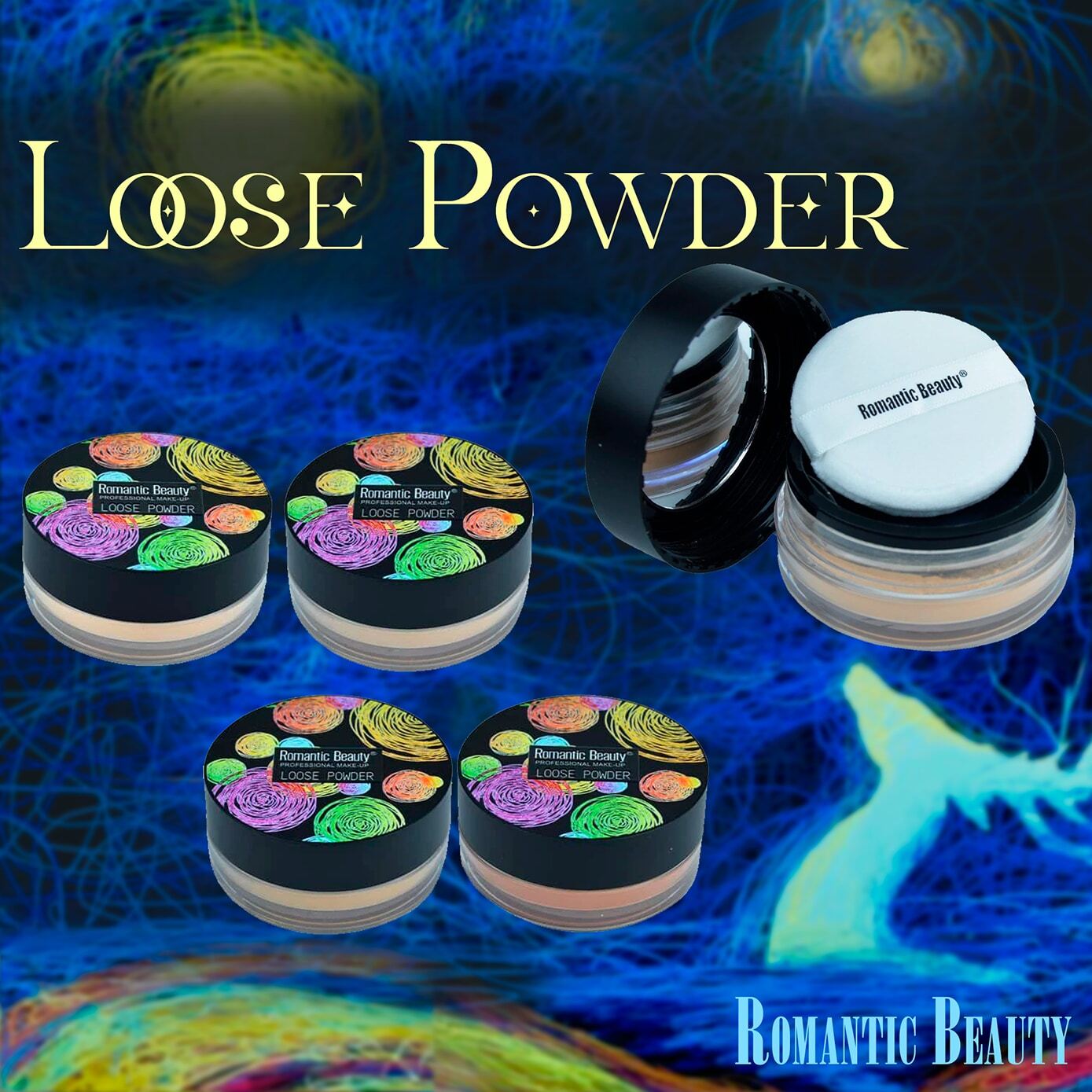 High Definition Mattifying Translucent Loose Powder Loose Facial Powder ...