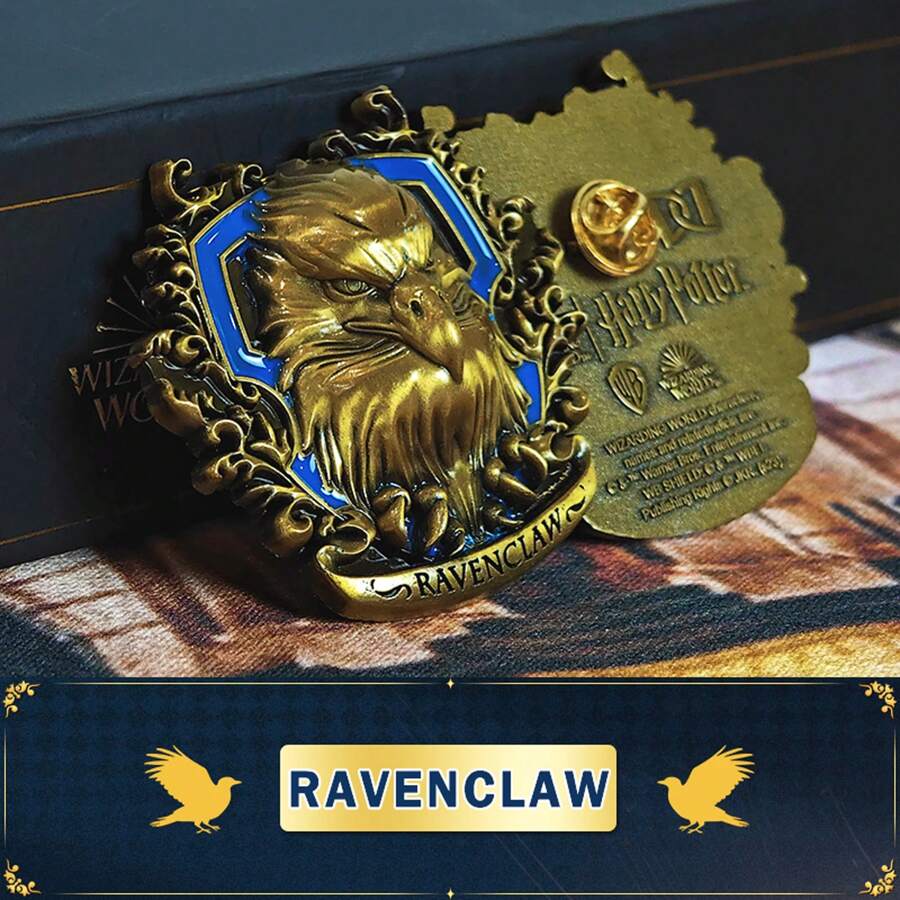 Harry Potter Broche Comemorativo em Relevo Cúbico das Quatro Faculdades ...