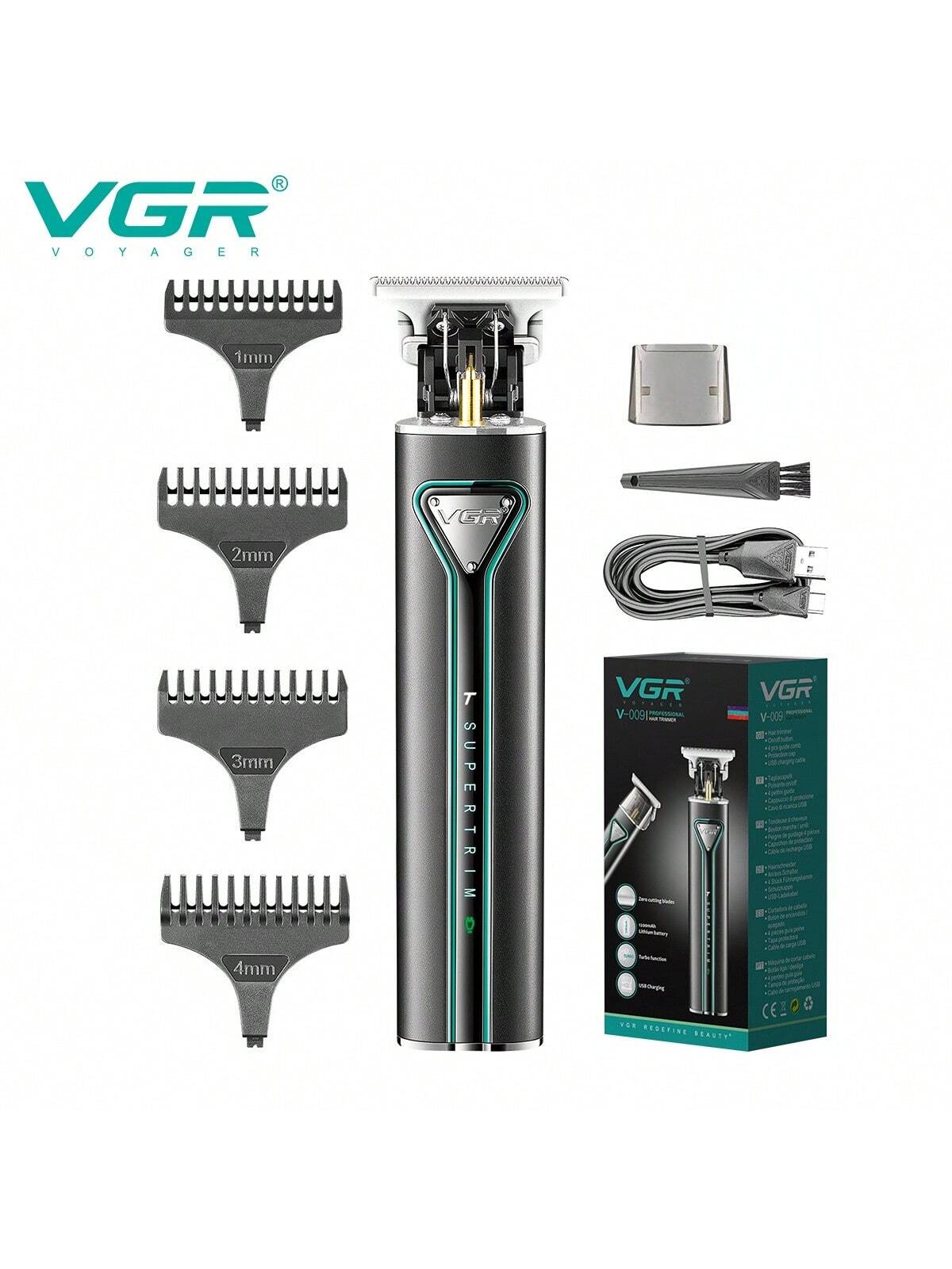 VGR T9 Tondeuse Barber Hair Cut Machine Electric Hair Clipper ...