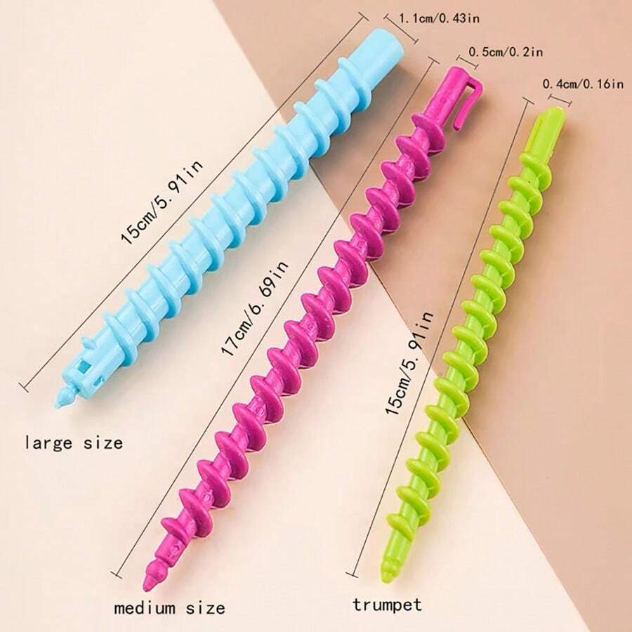 Wool Perm Rods, Universal Spiral Perm Rods, Hair Salon Perm Tools For ...