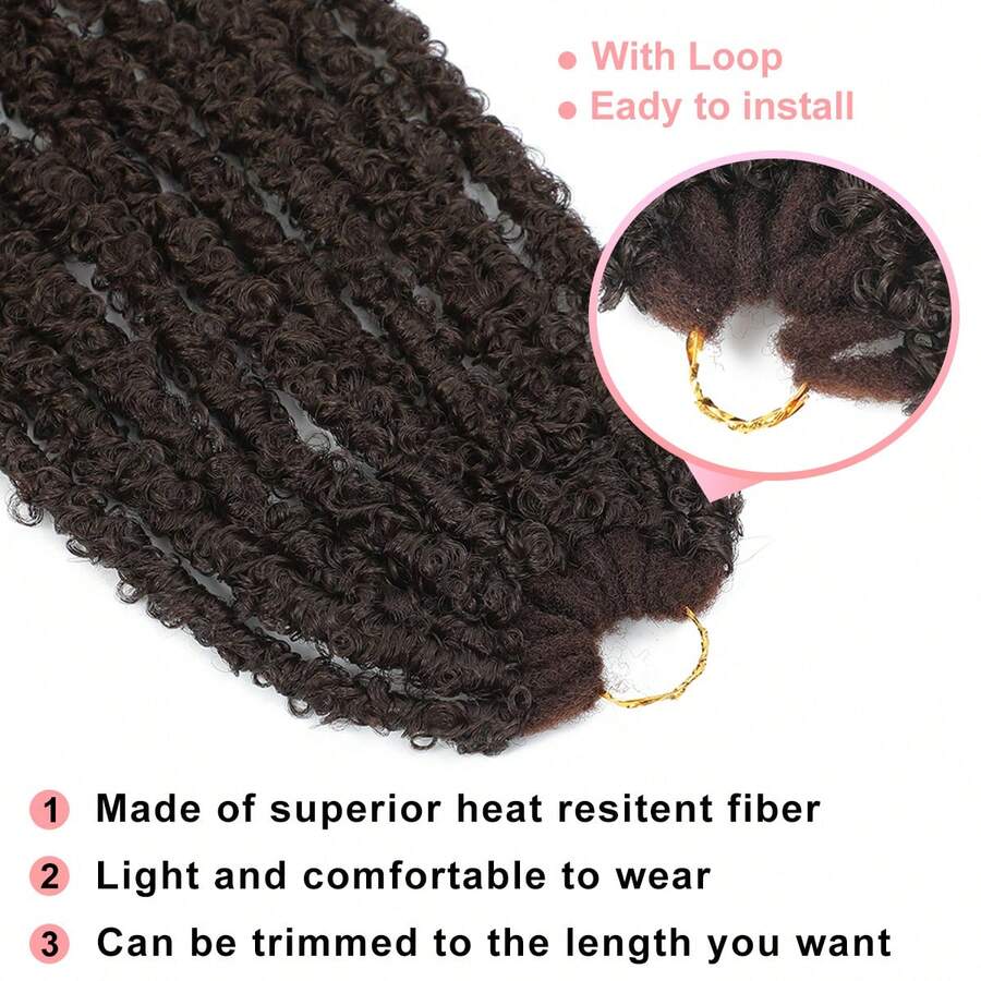 Butterfly Locs Crochet Hair Dreadlocks Meche Faux Locks Crochet Hair ...