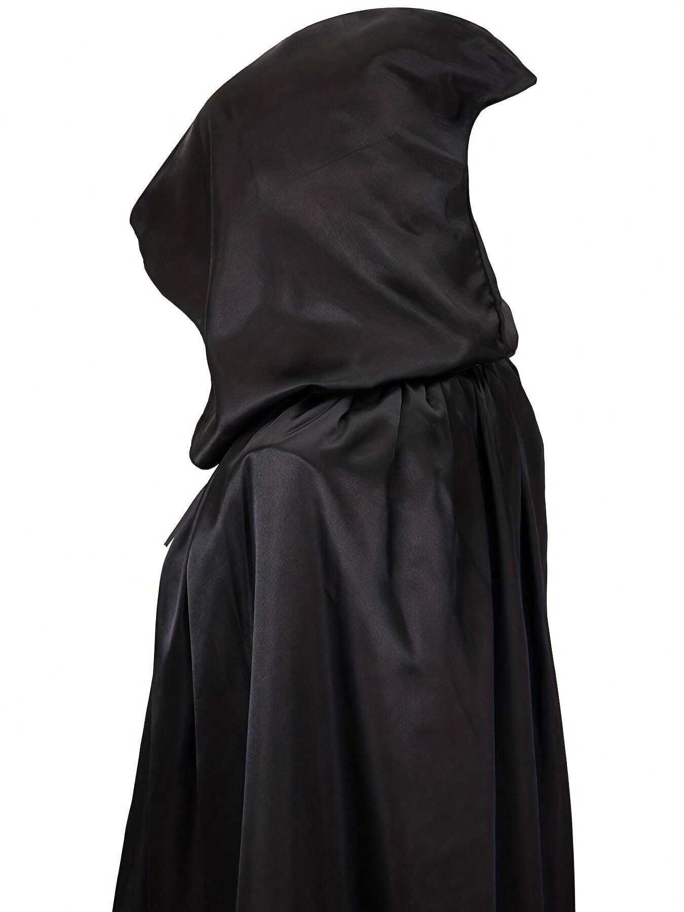 Wizard Cloak Cosplay Costume Sorcerer Warlock Robe Cape Outfit | SHEIN ...