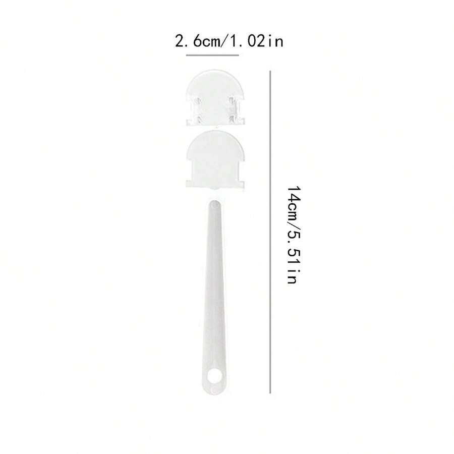 Mini Fan Handle Fan Handle, DIY Transparent Plastic Handle Graffiti ...