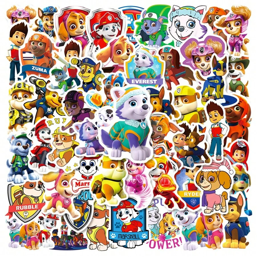 50PCS Cute Anime Cartoon Stickers Decals For Kids Toy DIY Luggage ...