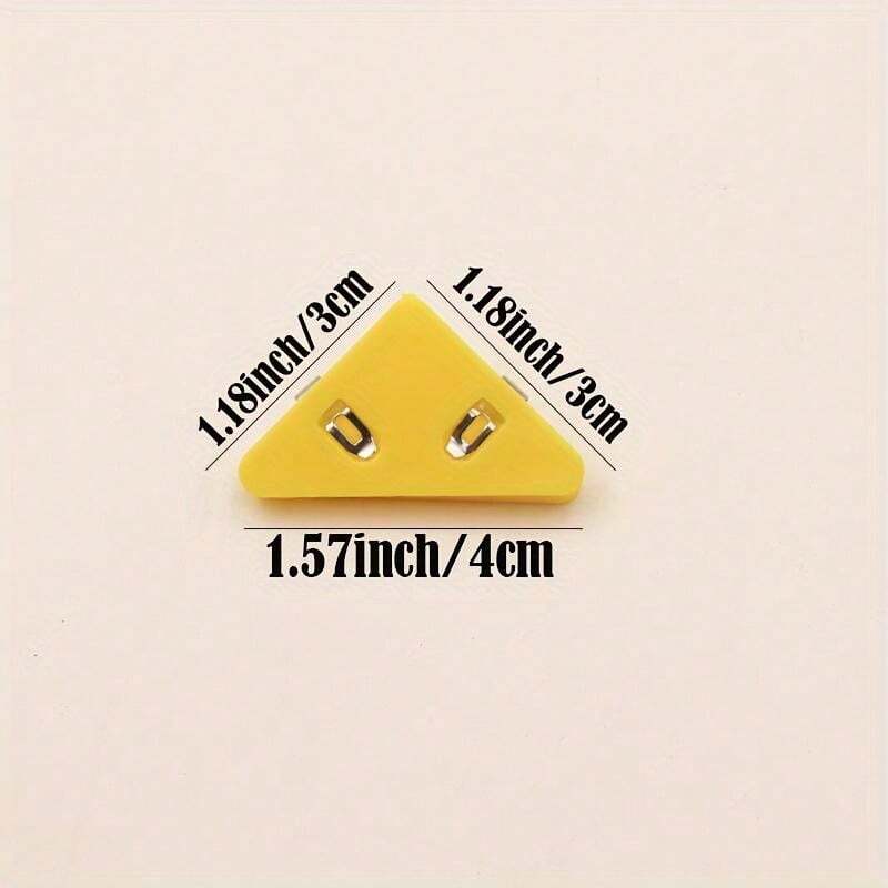 100 Random Colored Plastic Folders, Office Triangle Binder, Test Books ...