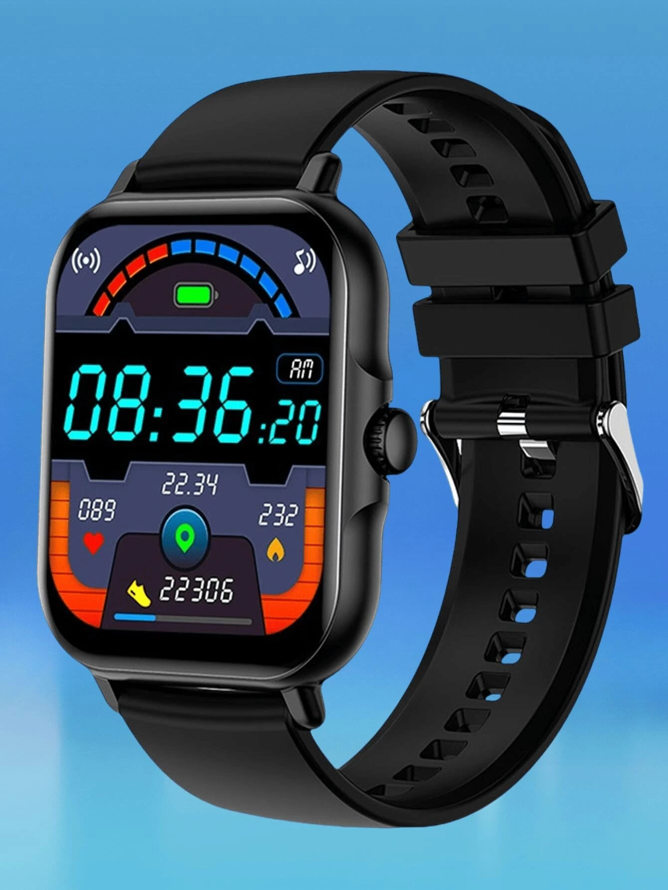 A Smartwatch; Support For Making And Receiving Calls, Various Social ...