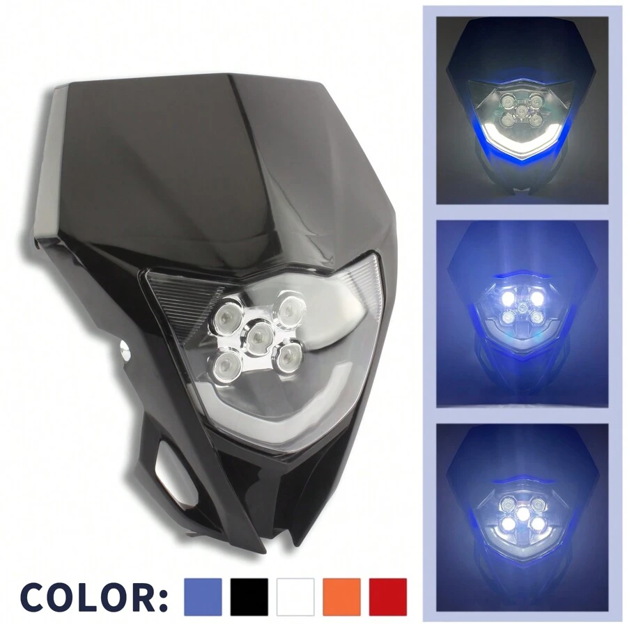 Motocross Headlight, LED Headlight Kit For WR250F WR450F YZ125 YZ450F ...