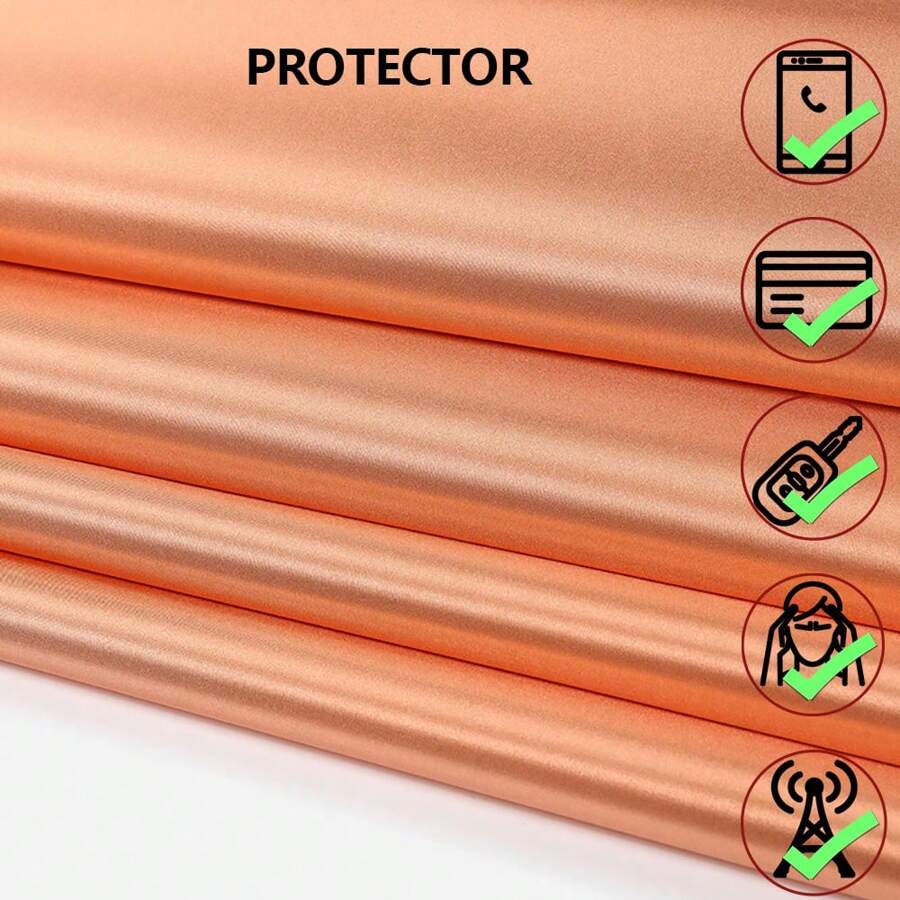 Ultimate Shielding Cloth - Copper Conductive Fabric For RFID, EMF, WiFi ...