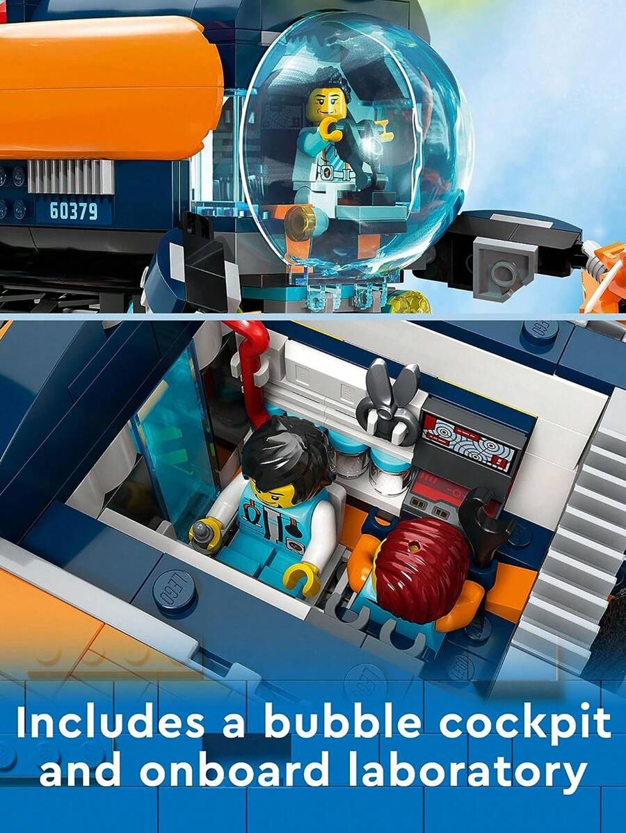 LEGO LEGO Building Block Assembly City Series 60379 Deep Sea ...