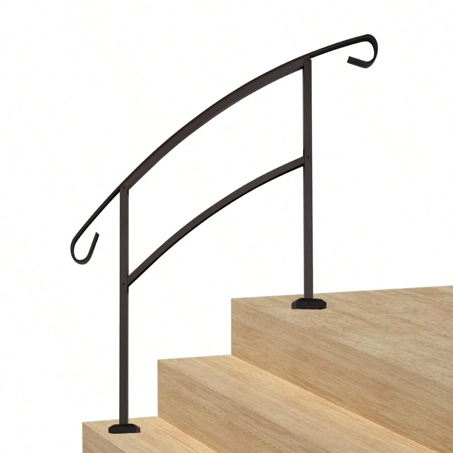 Grisham Aluminium Handrails For Outdoor Steps,3 Step Outdoor Hand ...