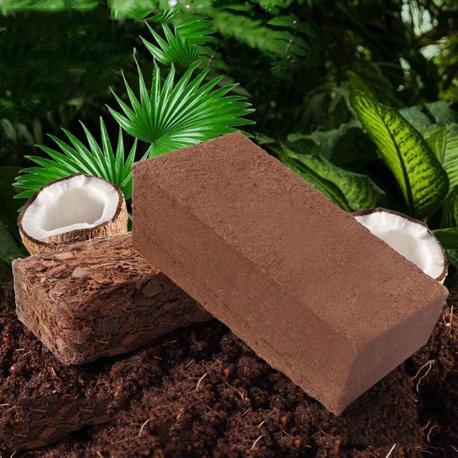 1pc Sterile Coco Peat Nutritious Soil - Universal Coconut Fiber ...
